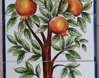 Pomegranate Tiles - Etsy