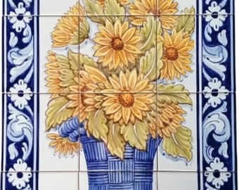 Ceramic Tile Mural - Etsy