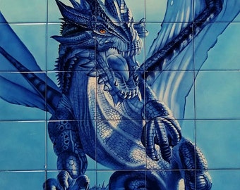 Dragon Tiles - Etsy