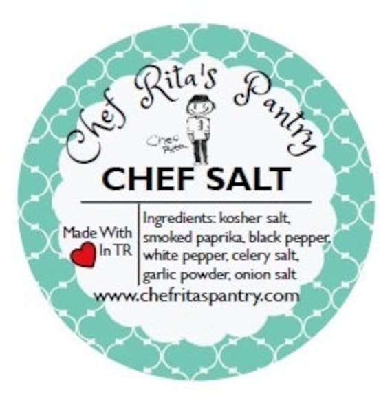 Chef Salt Custom Spice Blend Artisan Blend Made in Small - Etsy