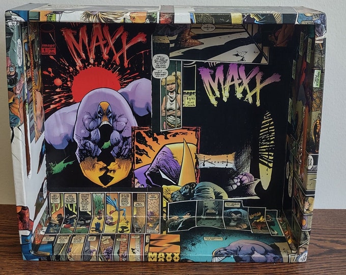 The Maxx Comic Book Deco Podge Vintage Wine Tray, the Maxx Comic's ...