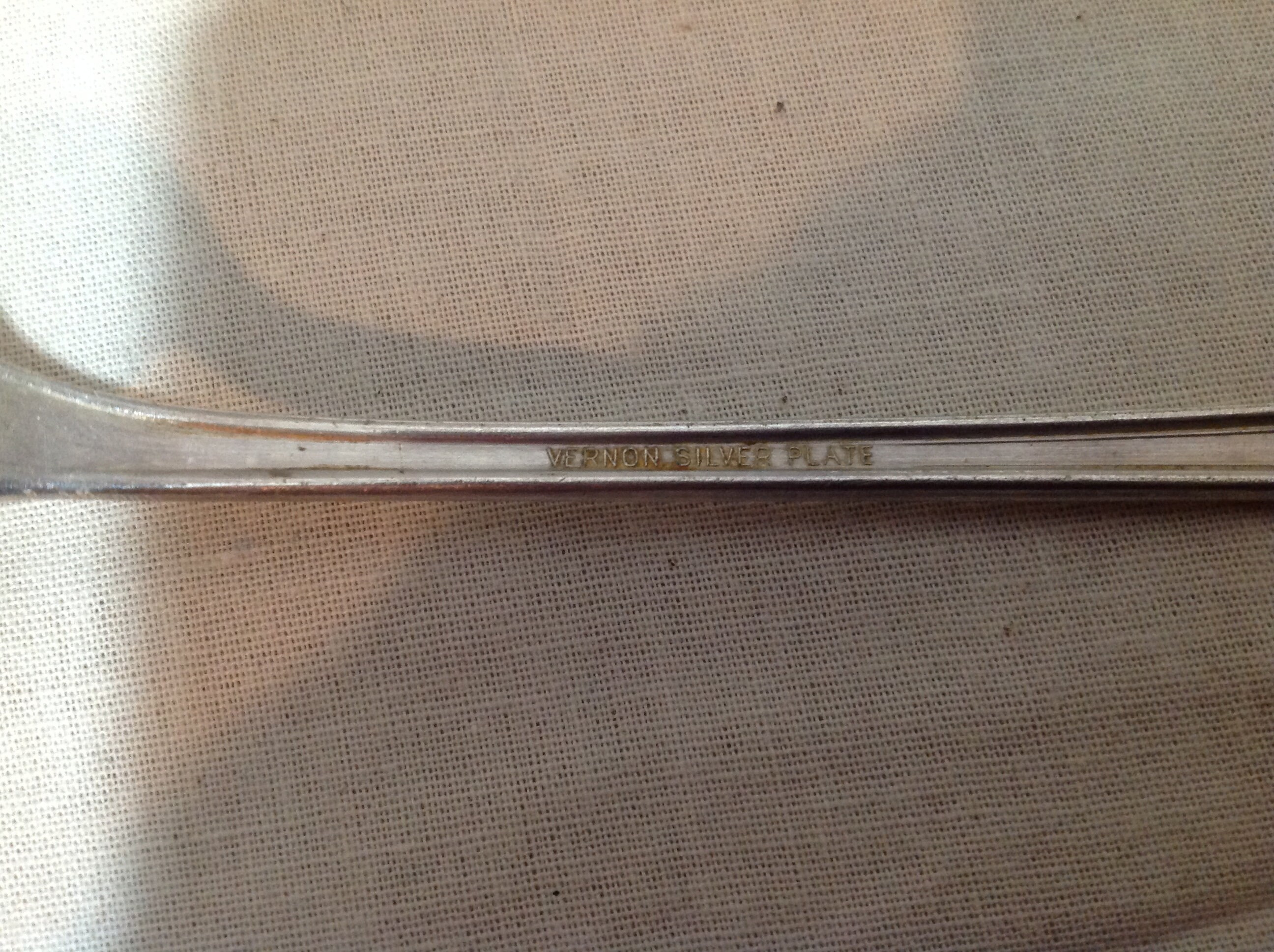 1930's Vernon Silver Plated Iced Tea Spoons Set of 5, Vintage Spoons ...