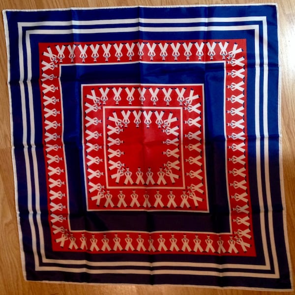 Red White Blue Scarf - Etsy