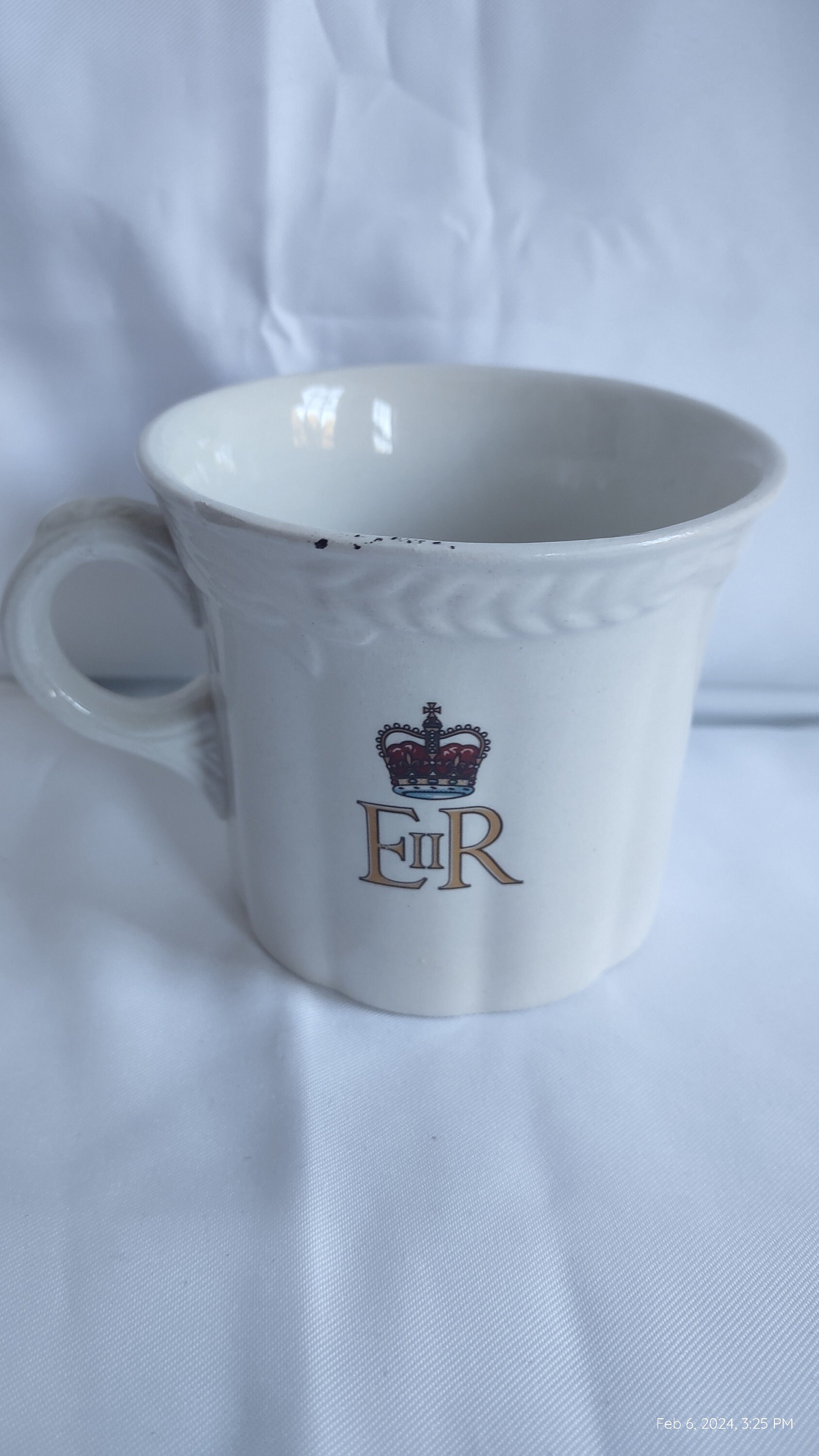 Queen Elizabeth Ll Silver Jubilee Tea Cup, Queen Elizabeth Mug, Queen ...
