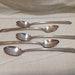 1930's Vernon Silver Plated Iced Tea Spoons Set of 5, Vintage Spoons ...