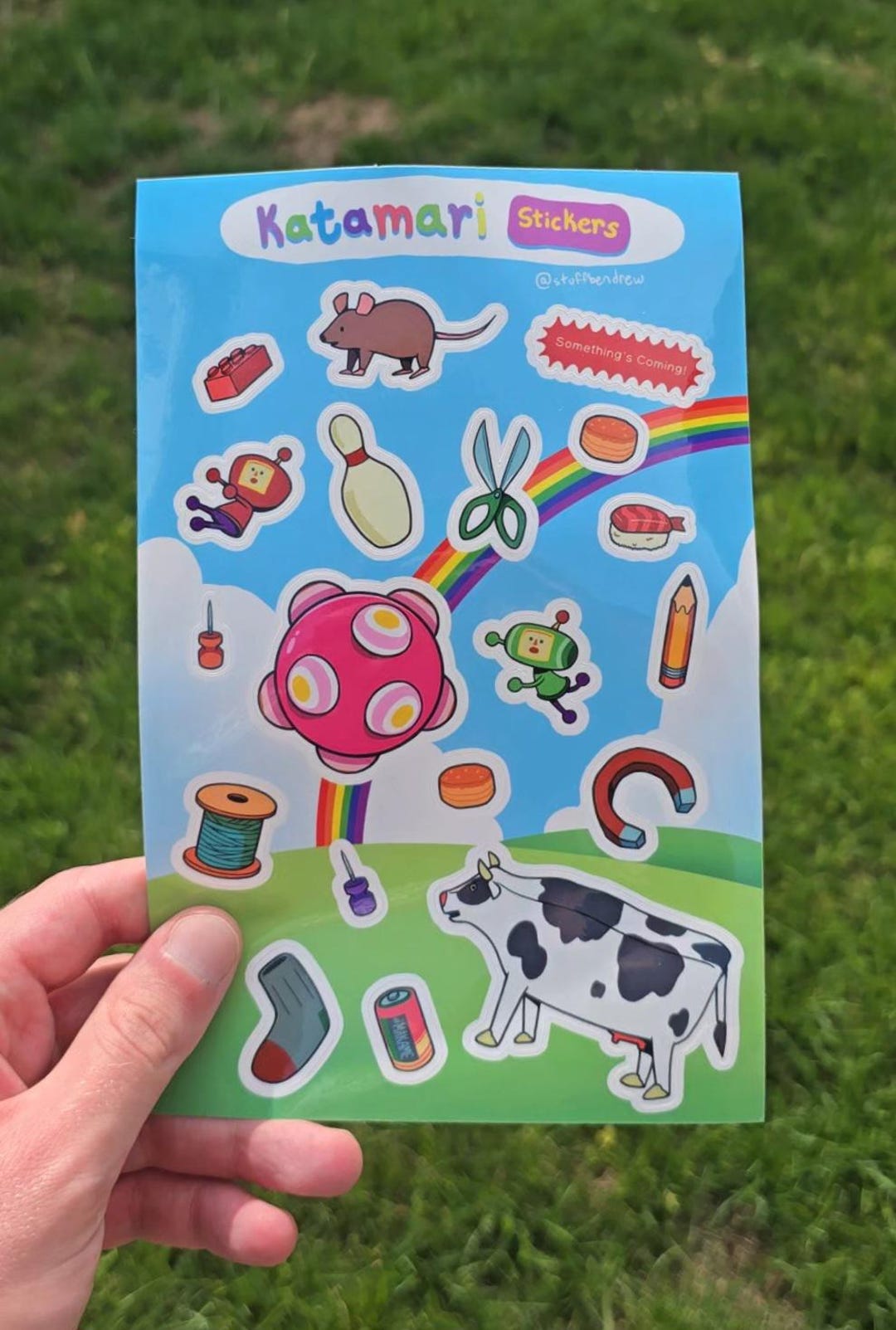 Katamari Damacy Sticker Sheet - Etsy