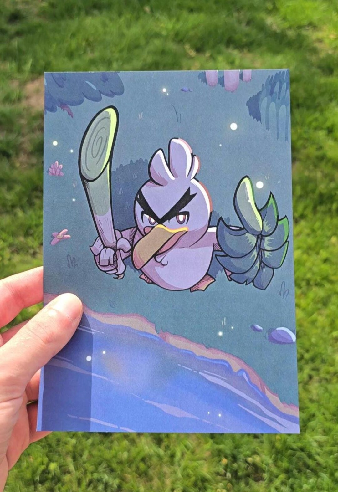 Pokémon Sirfetch'd Print (small) - Etsy
