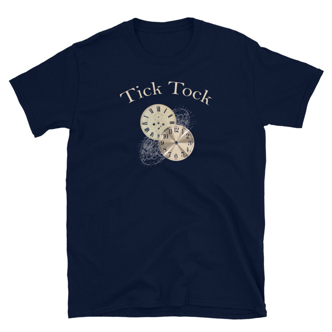 Antique Clock Grandfather Clock Collector Gift Time Shirt Clock ...