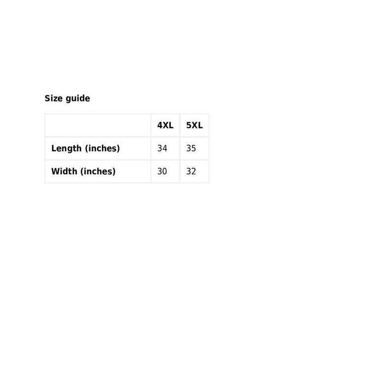 Pick the Design You Want to Print From the Store 4XL and 5XL Size ...