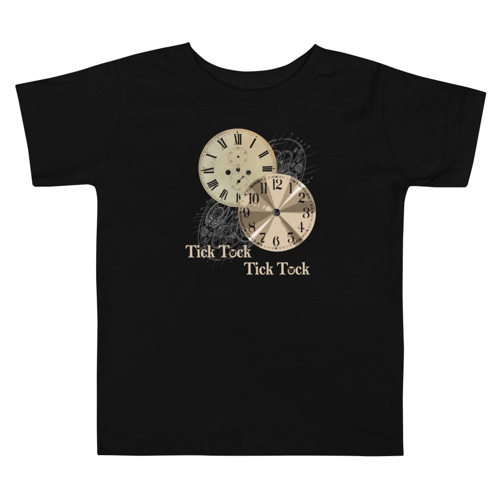 Clock Toddler Short Sleeve Tee - Etsy