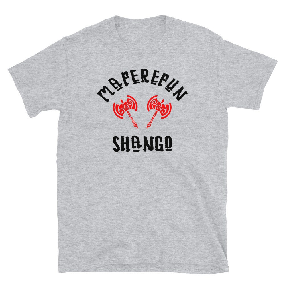 Shango T Shirt Xango Orishas Chango Yoruba Santeria Unisex T-shirt - Etsy