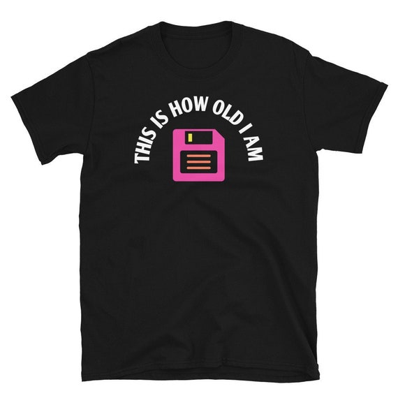 Retro 80s 70s Nostalgia Floppy Disk Old School Vintage Unisex - Etsy