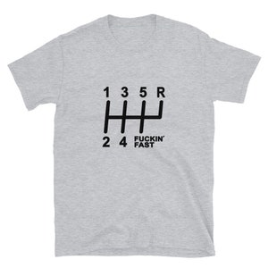 Speed Racer Tshirt Gift Car Racing Track Manual Transmission Unisex T ...