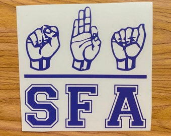 Sfa Sign - Etsy