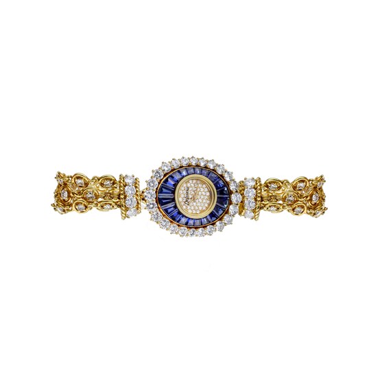 De Laneau Vintage -Diamond Dial, Yellow Gold - Gem