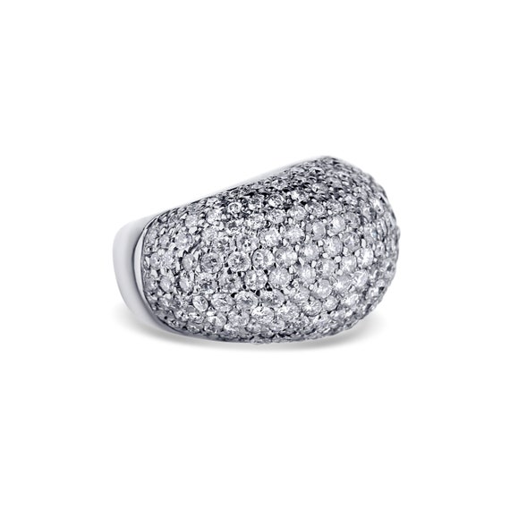 Pave Diamond Dome Ring - Gem