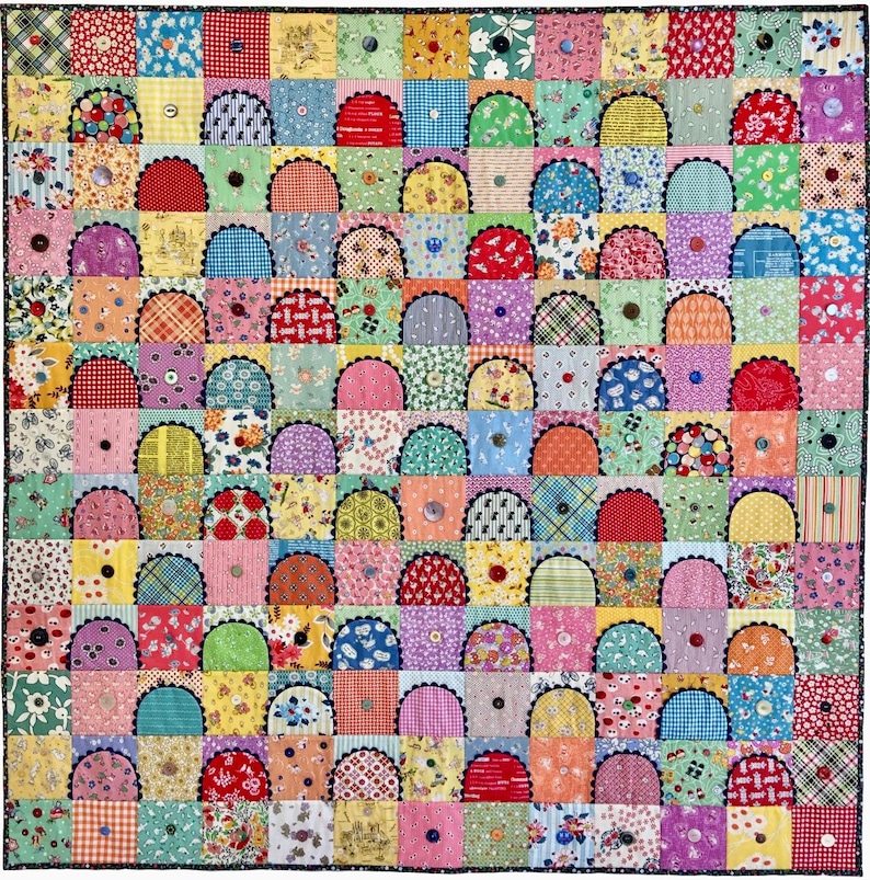 PDF - Charming Smiles Quilt Pattern - Downloadable PDF - Etsy