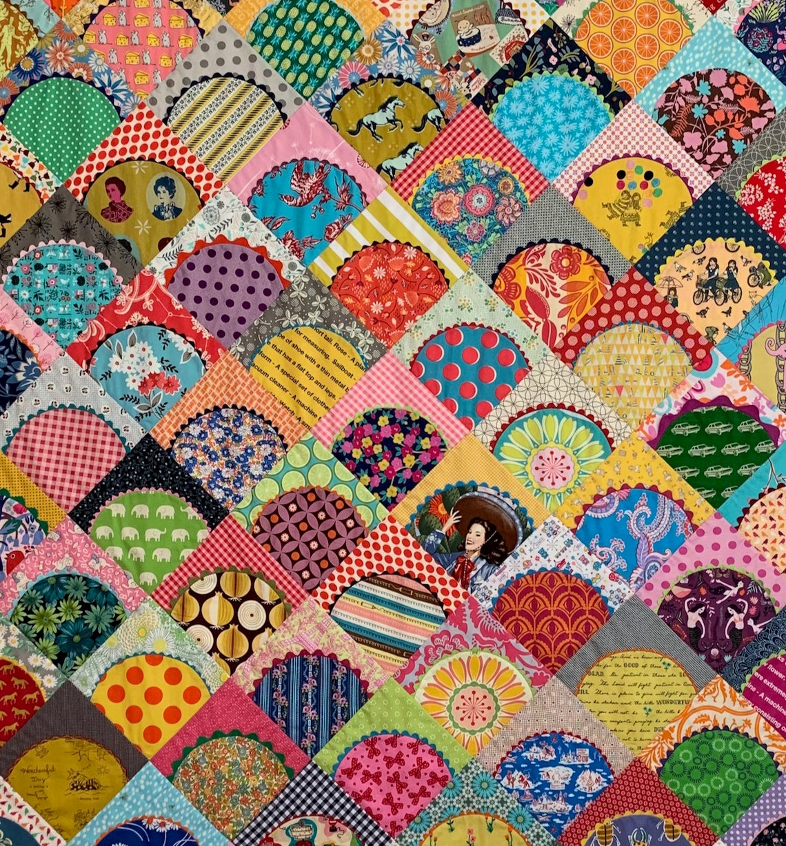 Tickety-boo Quilt Printed Pattern - Etsy