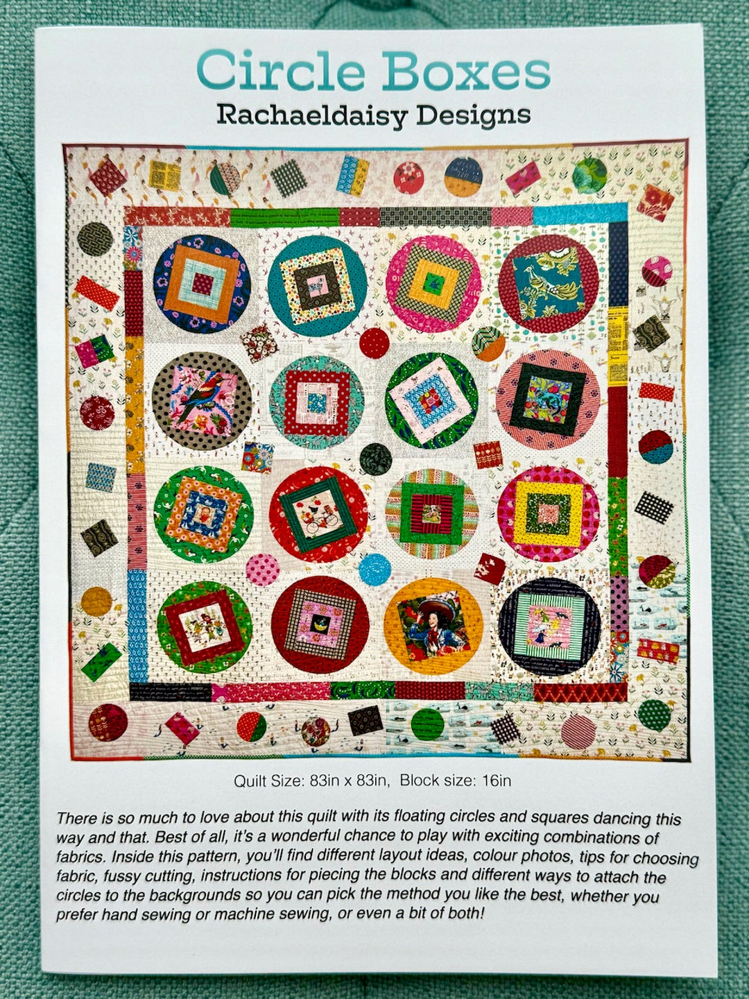 PDF- Circle Boxes - Digital Download Pattern - Etsy