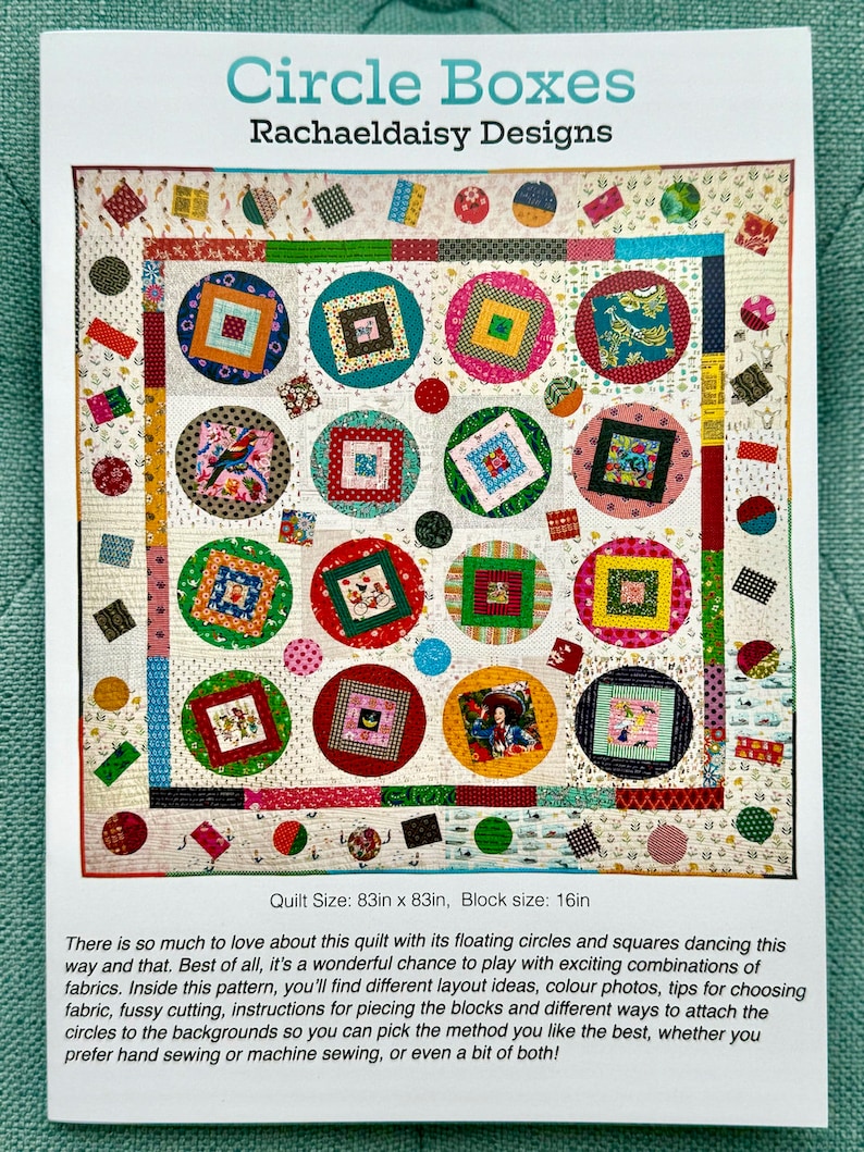 PDF Circle Boxes Digital Download Pattern - Etsy