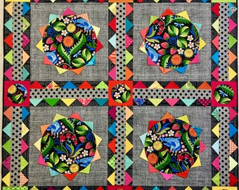 PDF Carnival Dance Quilt Pattern Downloadable PDF - Etsy