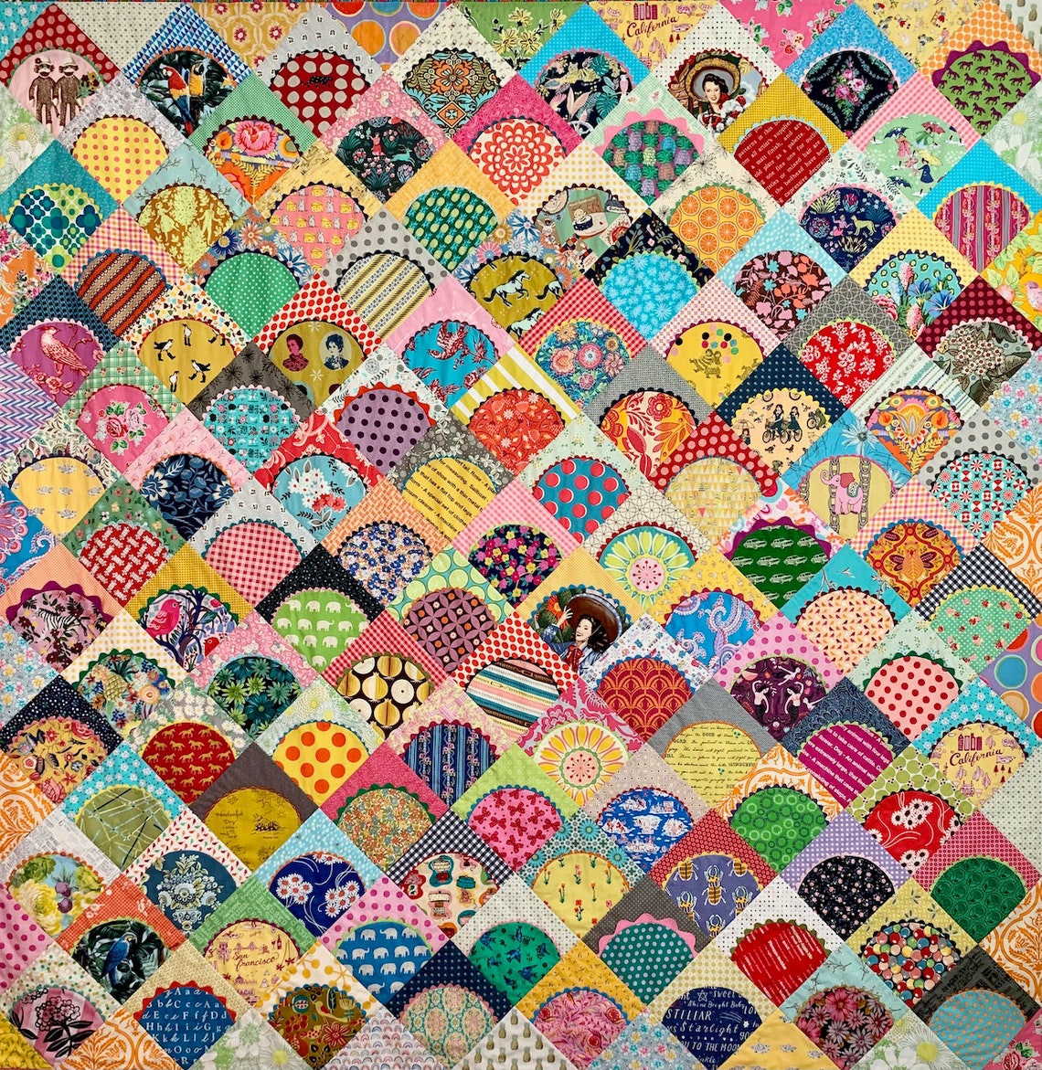 PDF - Tickety-boo Quilt Pattern - Downloadable PDF - Etsy