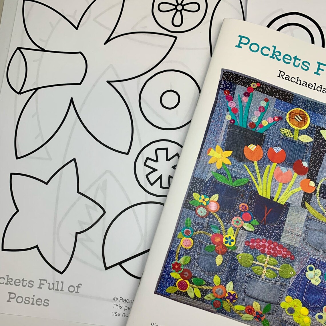 PDF Pockets Full of Posies Quilt Pattern Booklet Downloadable PDF - Etsy