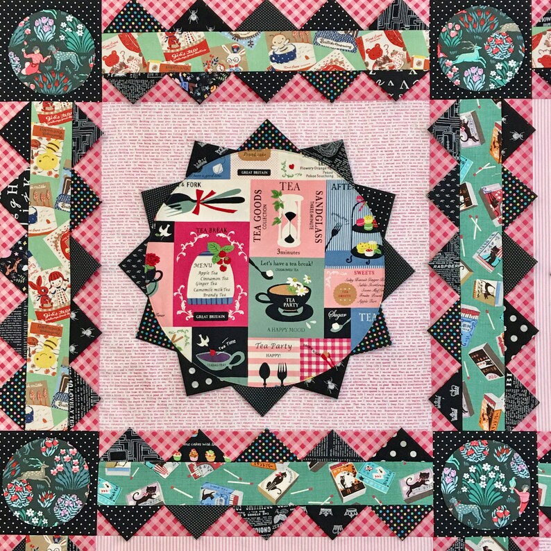 PDF - Carnival Dance Quilt Pattern - Downloadable PDF - Etsy