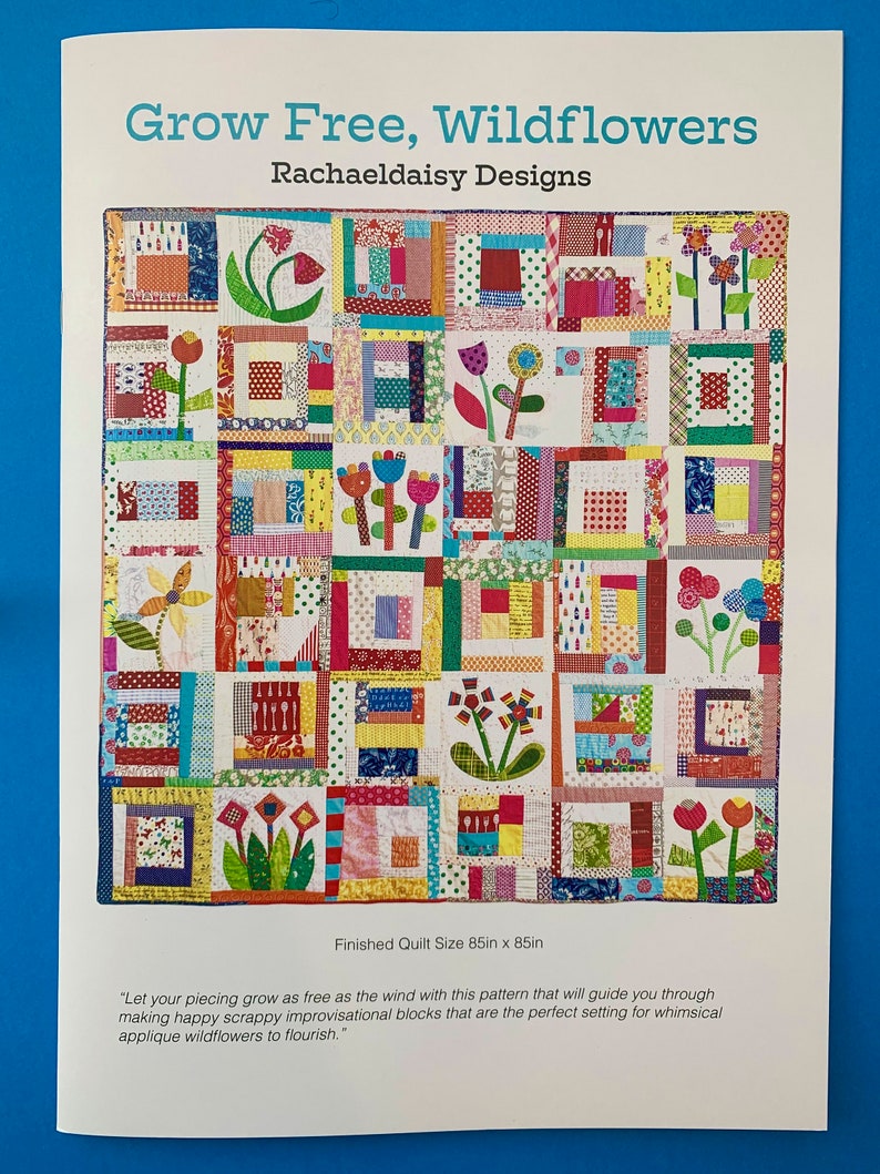 PDF - Grow Free, Wild Flowers - Downloadable PDF - Etsy