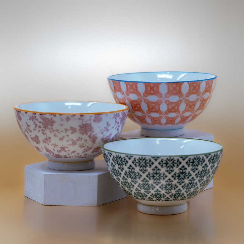 Ceramic Rice Bowls - Etsy