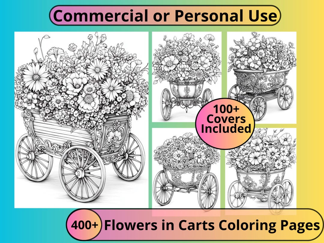 Adult Coloring Pages With PLR, Flowers Coloring, PLR Sheets, Coloring ...