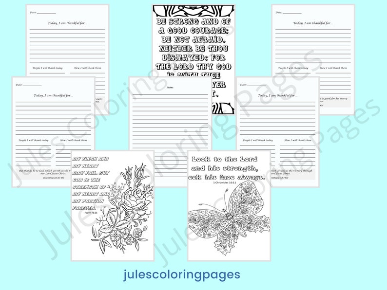 Christian Gratitude Journal Bible Verses Prayer Journal - Etsy