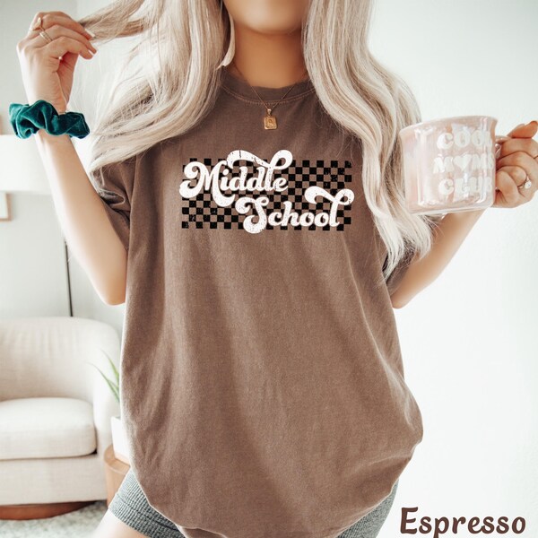 Middle School Teacher Shirt - Etsy