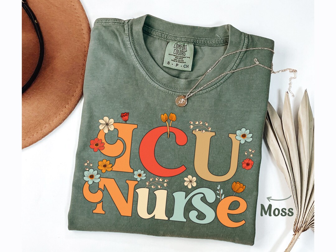 ICU Nurse Shirt, ICU Nursing Shirt Intensive Care Nurse Shirts, Gift ...