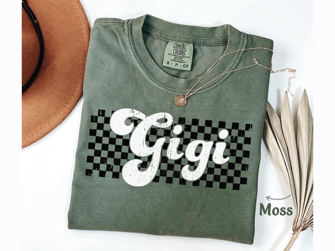 Gigi Shirt for Gigi Gift Shirt, Retro Gigi Tshirt, Cute Gift From ...