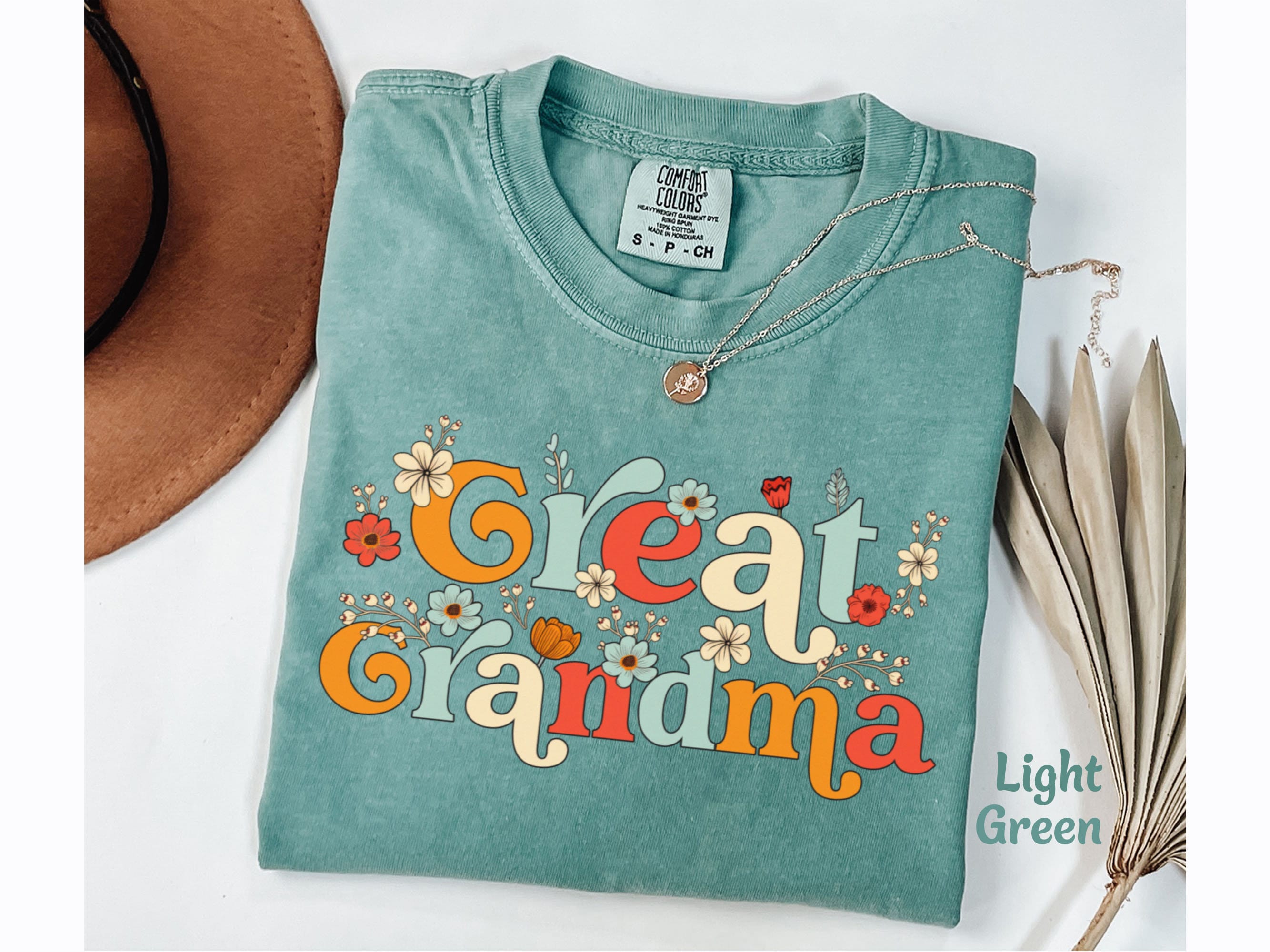 Great Grandma Shirt for Great Grandma Gift Shirt, Wildflower Floral ...