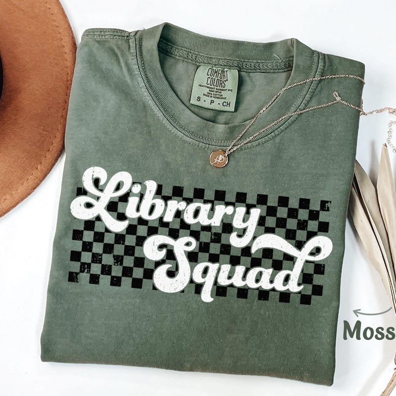 Library Shirt - Etsy