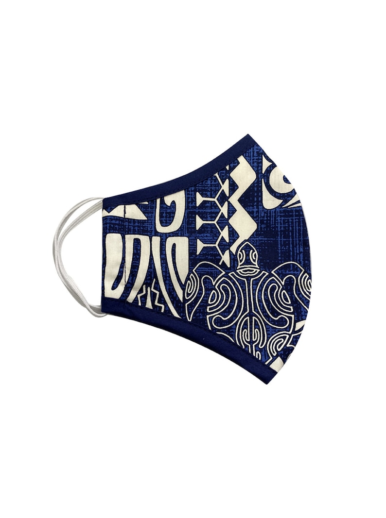 Face Masks 3 Layer Filter Hawaiian Aloha Print Polynesian - Etsy