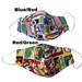 Aloha Hawaiian Face Masks 3 Layer Filter Japanese Koinobori Carp ...
