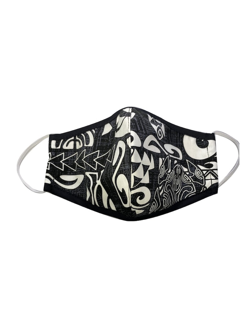 Face Masks 3 Layer Filter Hawaiian Aloha Print Polynesian - Etsy