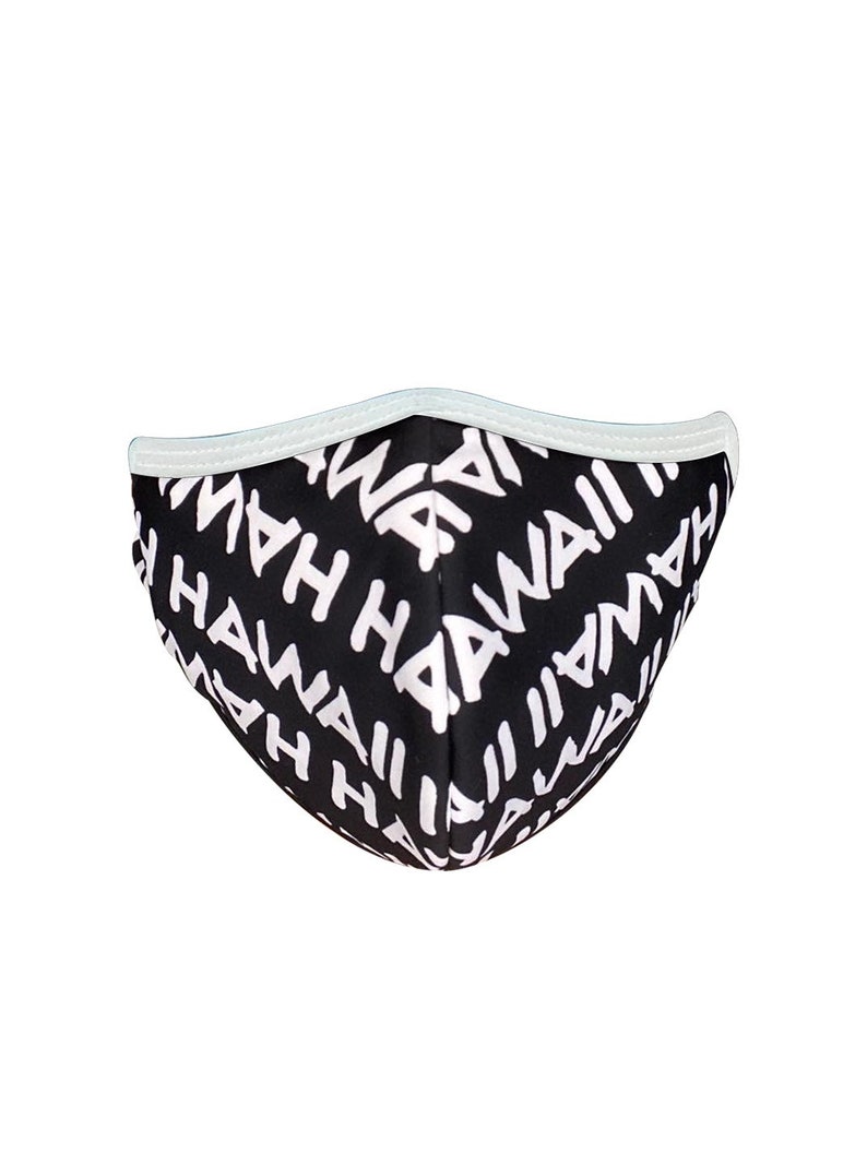 4 Layer Face Masks Hawaiian Aloha Print Hawaii All Over Design | Etsy