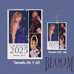 Taylorswift 2025 Calendar - Etsy