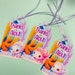 Axolotl Thank You Tag,axolotl Birthday Decoration, Axolotl Party Tag ...