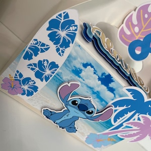 Stitch Party Favor Box, Stitch Party Favor Box, Stitch Birthday ...