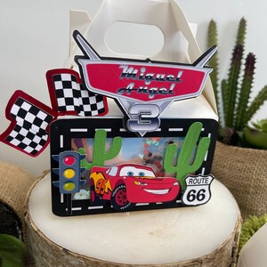 Cars Party Favor Box, Cars Goody Box, Cars Party Decorations, Cars ...