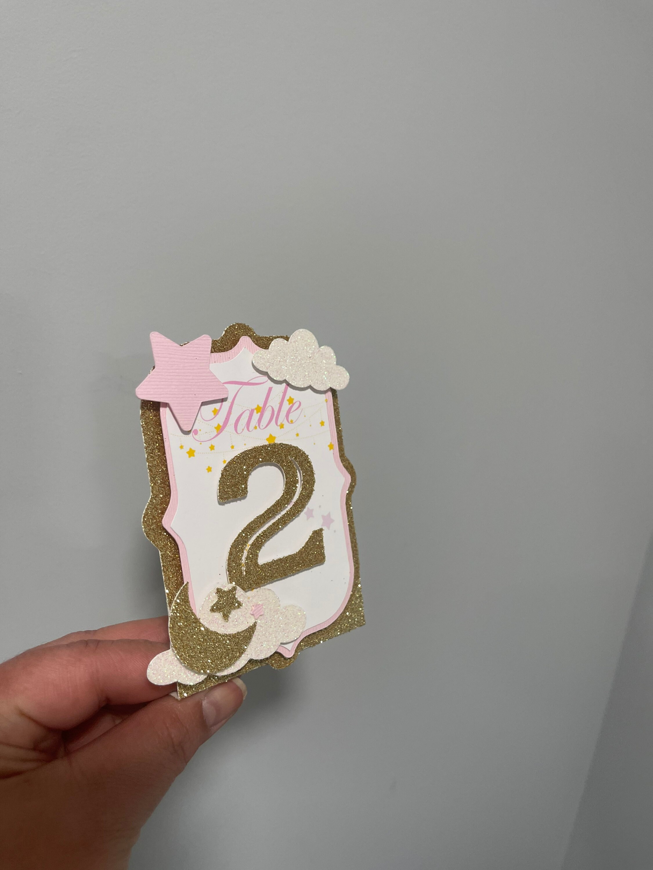 Twinkle Twinkle Little Star Table Number Twinkle Twinkle Little Star ...