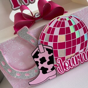 Rodeo Disco Party Favor Box, Rodeo Disco Birthday Decorations, Rodeo ...