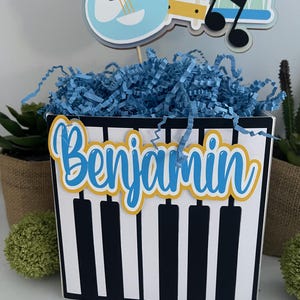 Music Birthday Decorations, Music Party Favor Box, Music Instruments ...