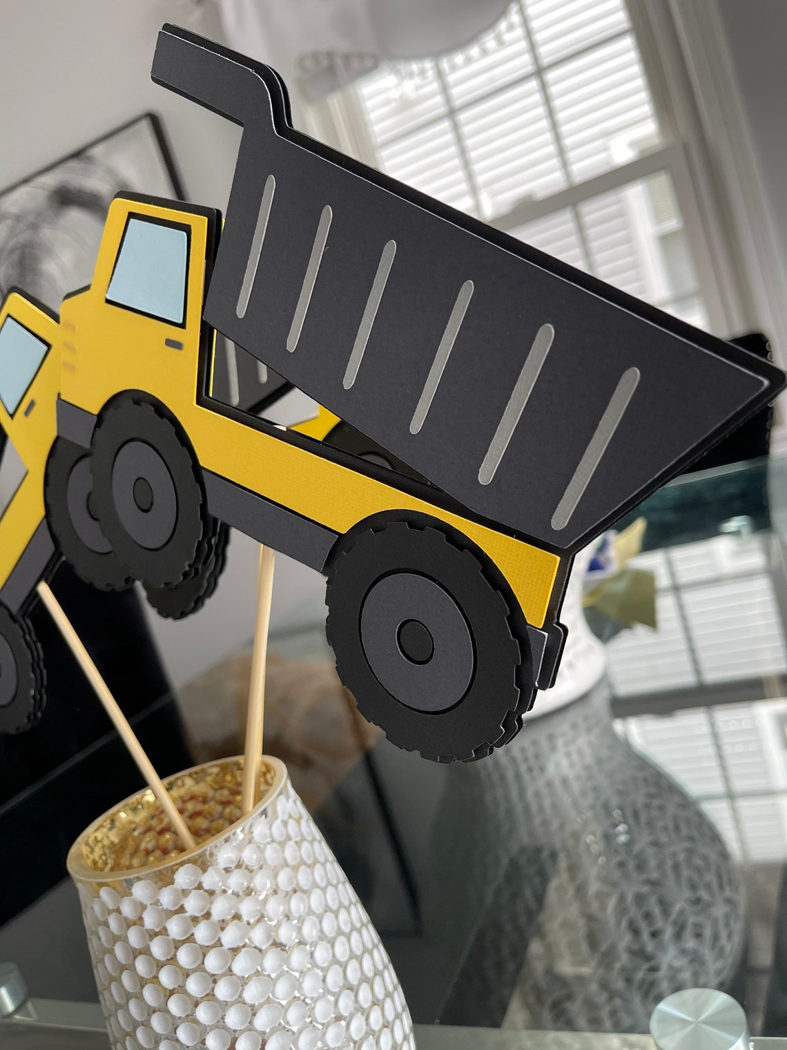 Construction Truck Cutouts Construction Truck Party Decor | Etsy