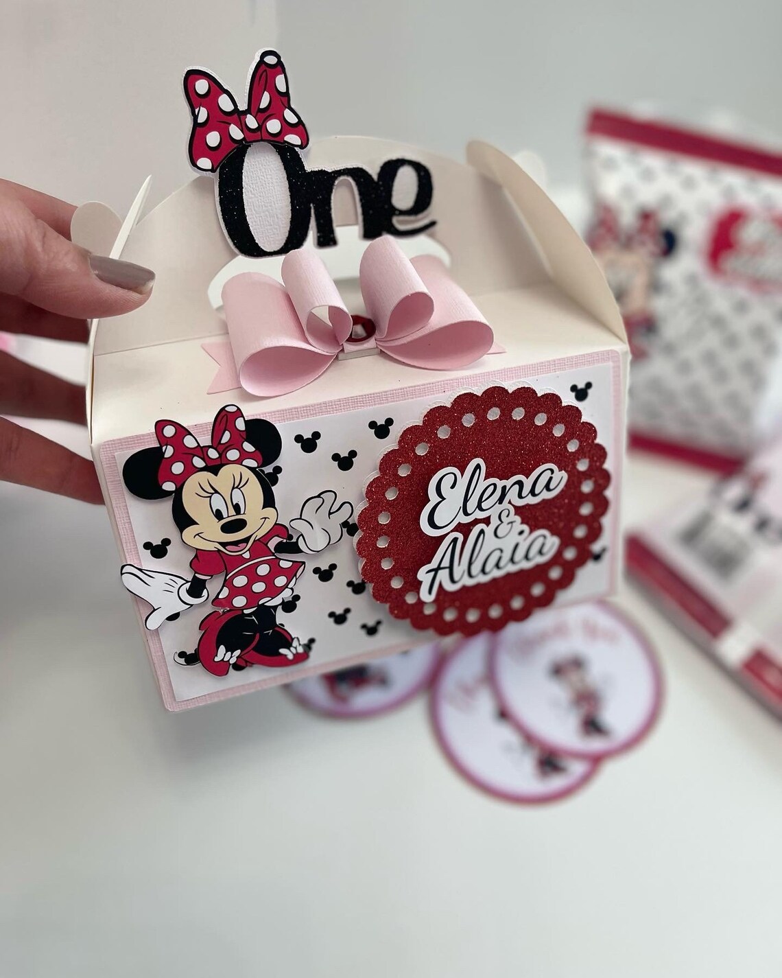 Minnie Mouse Party Favor Minnie Mouse Birthday Package Minnie - Etsy